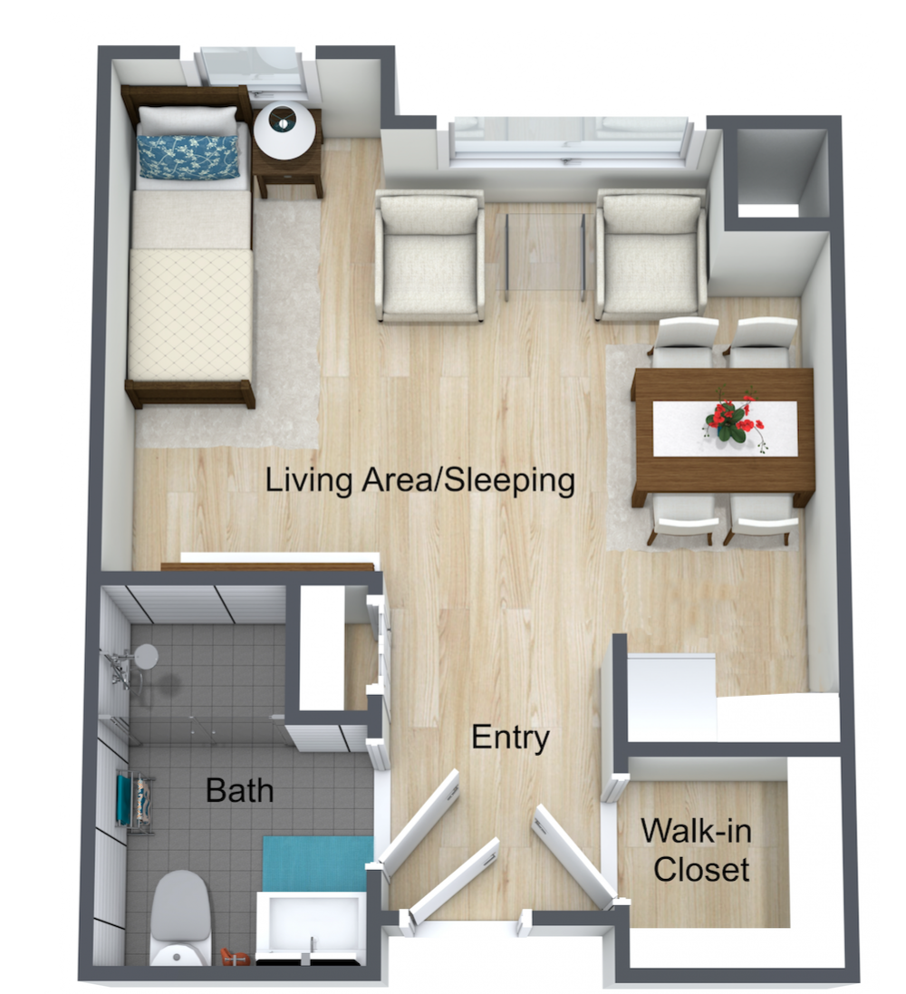 Floor Plans | Woodlake Legacy Senior Living